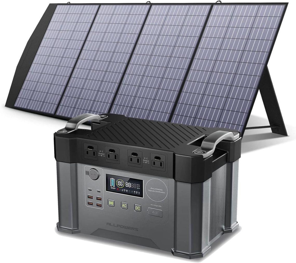 Allpowers Solar Generator Kit 2400W - Ultimate Power Solution